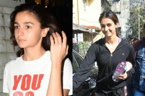 Alia Bhatt And Disha Patani Ace The No Make Up Look See Pics News18