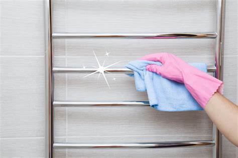 How To Clean A Chrome Towel Rail