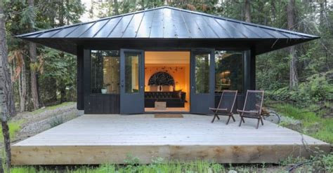 Stunning Little Cabin In The Woods Page 2 Of 2 Tiny Homes And Cabins