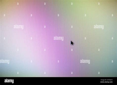 Mouse Cursor On LCD RGB Matrix Of Display Macro Shot Stock Photo Alamy