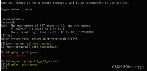 华为交换机：批量配置端口——端口组华为交换机批量操作端口 Csdn博客