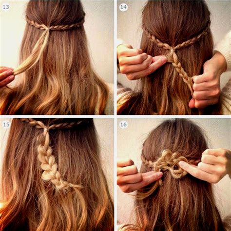 Направете фризура со цвет од плетенки