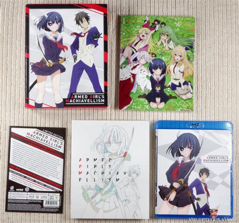 Armed Girls Machiavellism Complete Collection 2017 2 X Blu Ray Limited Edition Box Set