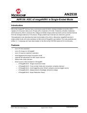 Master ADC Functionality In MegaAVR Devices Code Examples Course Hero