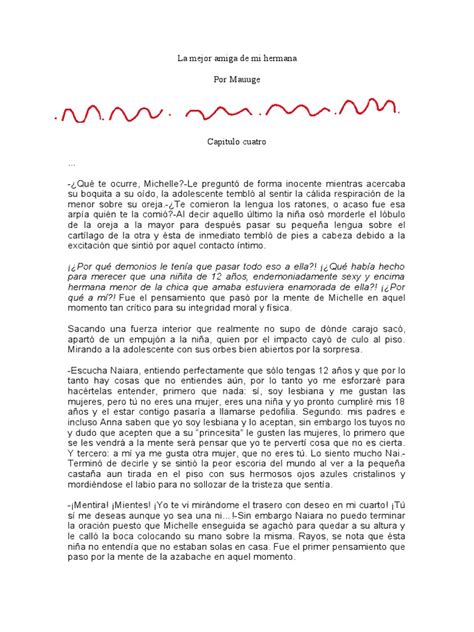 La Mejor Amiga De Mi Hermana Cap 4 Pdf Amor