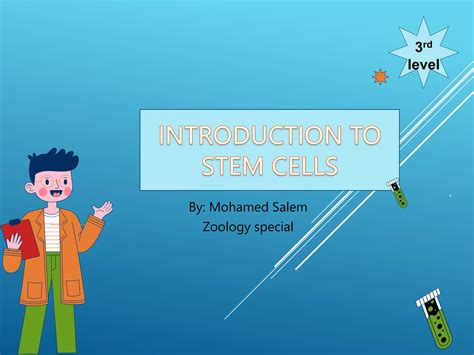 Stem Cell Introduction By Dr Mohamed Salem Ppt