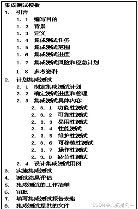 软件测试复习10：测试文档 软件单元测试文档 csdn博客