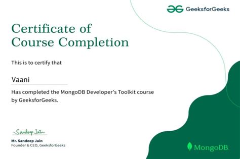 Mongodb Nosql Databasedevelopment Geeksforgeeks Lifelonglearning