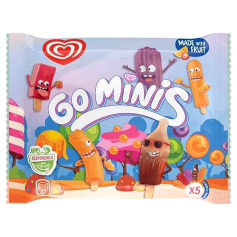 Algida Go Minis Lody 73 Ml 5 Sztuk Zakupy Online Z Dostawą Do Domu Carrefour Pl