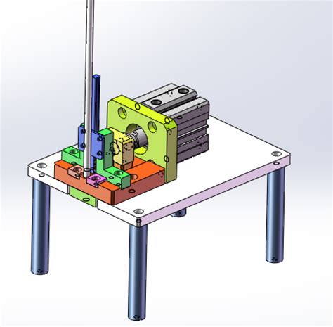 卡簧安装器 SOLIDWORKS 2018 模型图纸下载 懒石网
