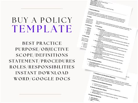 Password Policy Example It And Security Policies Example Policies