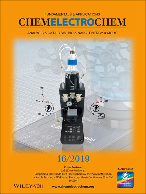 Organic Electrosynthesis Chemelectrochem Chemistry Europe
