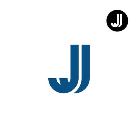Letter Jj Monogram Logo Design J J 27307590 Vector Art At Vecteezy