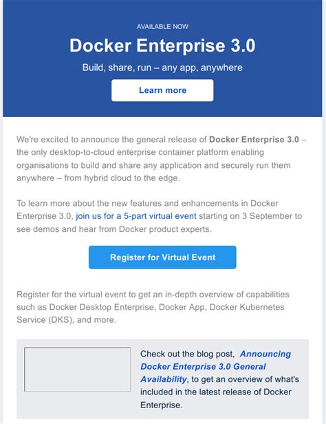 Docker Enterprise 3 0