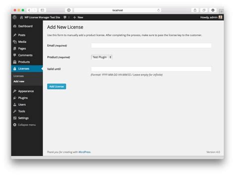 Create A License Controlled Update System The License Manager Plugin