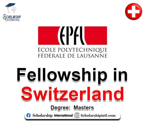 Cyd Master Thesis Fellowship 2024 In Switzerland Scholarship
