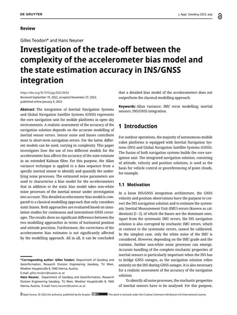 Pdf Investigation Of The Trade Off Between The Complexity Of The