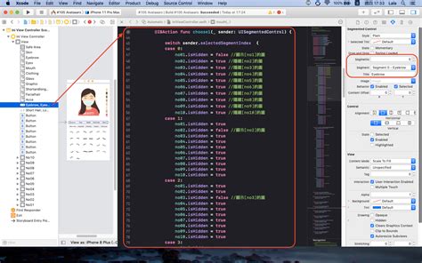 [xcode hw] 105 使用 open peeps 圖庫開發紙娃娃 app by julie kuo 彼得潘的 swift