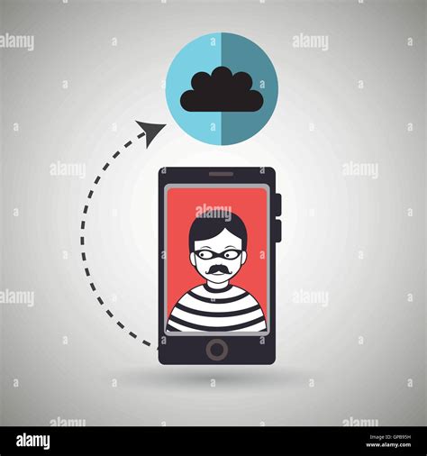 Cellphone Hacker App Icons Stock Vector Image And Art Alamy