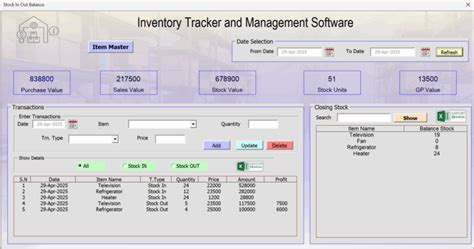 Inventory Track And Management Software In Excel Vba Version 2 Learn Excel And Sheets