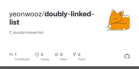 github yeonwooz doubly linked list c doubly linked list