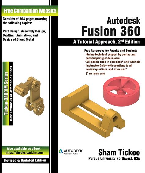 Autodesk Fusion A Tutorial Approach Nd Edition Prof Sham Tickoo Purdue Univ