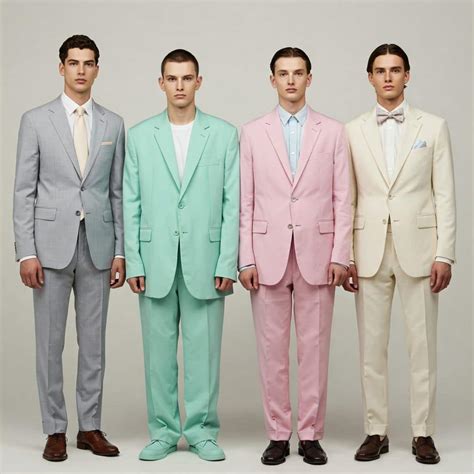 Best Spring Wedding Suit Colors Timeless And Trendy Choices For A