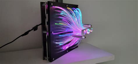 Raspberry Pi Pico Powered Fibre Optic Display Raspberry Pi