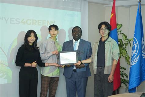 Unicef Mongolia On Linkedin Дэлхийн Хүүхдийн Өдрийг тохиолдуулан НҮБ ын Хүүхдийн Сангаас Yes4green…