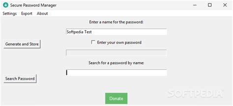 Secure Password Manager Download Softpedia