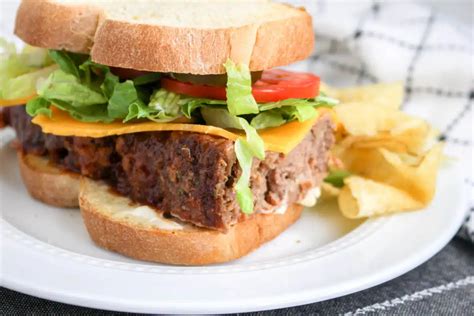 Leftover Meatloaf Sandwich Recipe Swirls Of Flavor