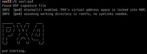 VOXL PX4 ModalAI Technical Docs