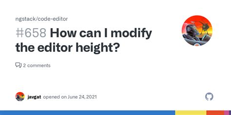 How Can I Modify The Editor Height · Issue 658 · Ngstackcode Editor