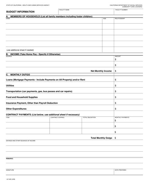 form lic 420 ≡ fill out printable pdf forms online