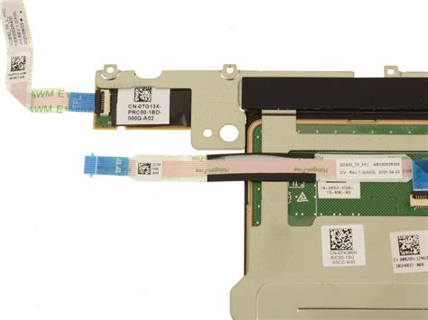 For Alienware X15 R1 X15 R2 Touchpad Sensor Module Kit With Led Light Board And Cable 8r7dn