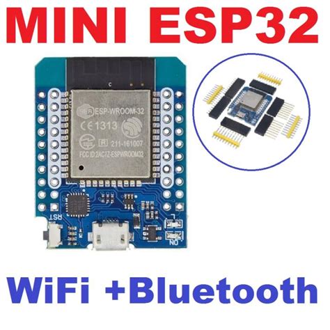 mini esp32 module development board wireless wifi bluetooth 2 in 1 dual