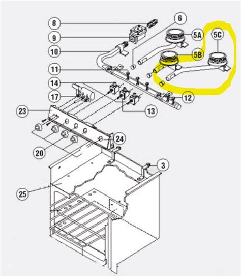 Buy Atwood Wedgewood Burner Assembly 57538 Rear Right Online