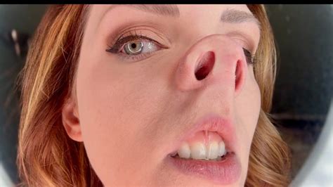 Beautiful Face Distortion And Pignose Sneeze Goddess Clips4sale