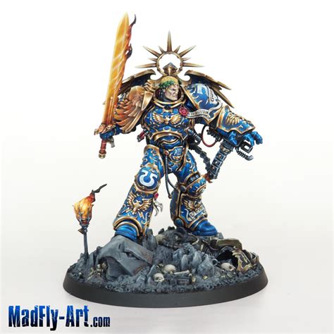 Roboute Guilliman Primarch Of The Ultramarines Madfly Art Miniature