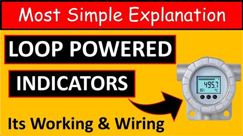 Loop Powered Indicator Wiring Diagram And Working Youtube