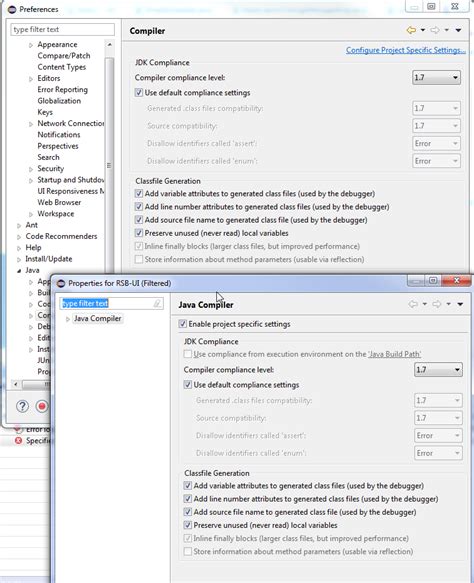 Eclipse Java Version Incorrectly Set Somewhere Stack Overflow