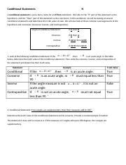 Conditional Statements Docx Conditional Statements N A Conditional