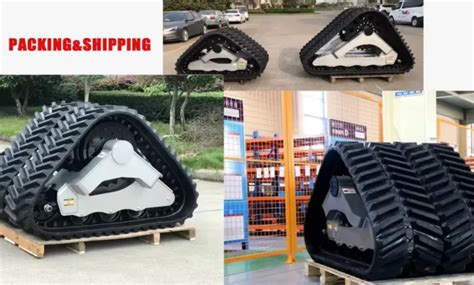 Triangular Rubber Tracked Wheel Chassis