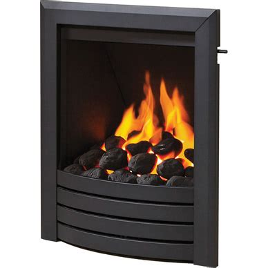 Be Modern Flare Deepline Slide Control Gas Fire 16 Inlet Black