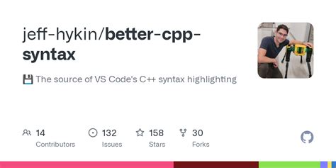Issues · Jeff Hykinbetter Cpp Syntax · Github