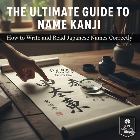 The Ultimate Guide To Namae Kanji How To Write And Read Japanese Names