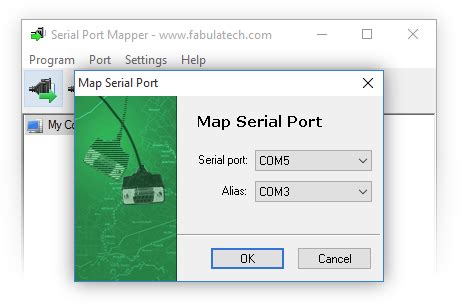 Serial Port Mapper Map Serial Ports To Any Other Port Names Swap Existing Serial Ports