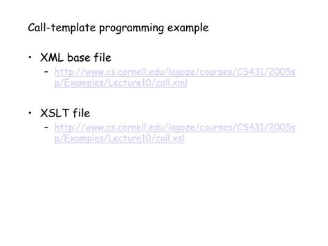Ppt Xslt Continued Powerpoint Presentation Free Download Id 5771340