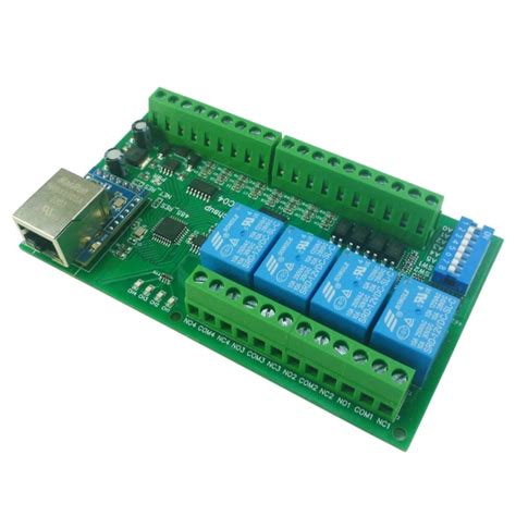 Etaic04 24v 4ch Npn Di Digital Analog Ethernet Remote Io Modules