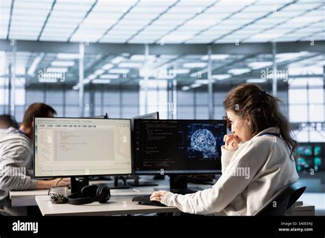 computer scientist doing data center automation using ai and machine